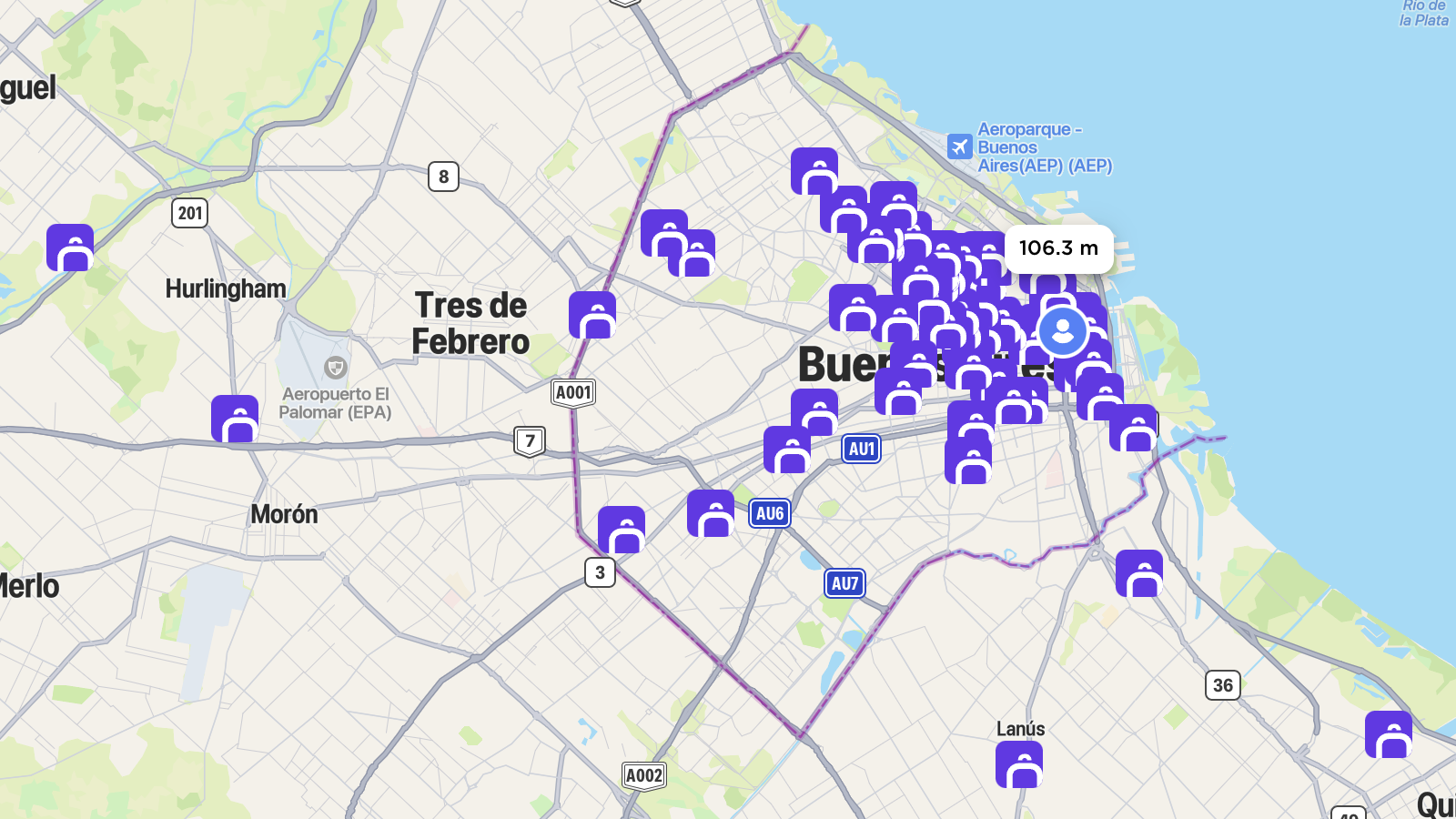 Cost of Luggage Storage at Ezeiza Airport